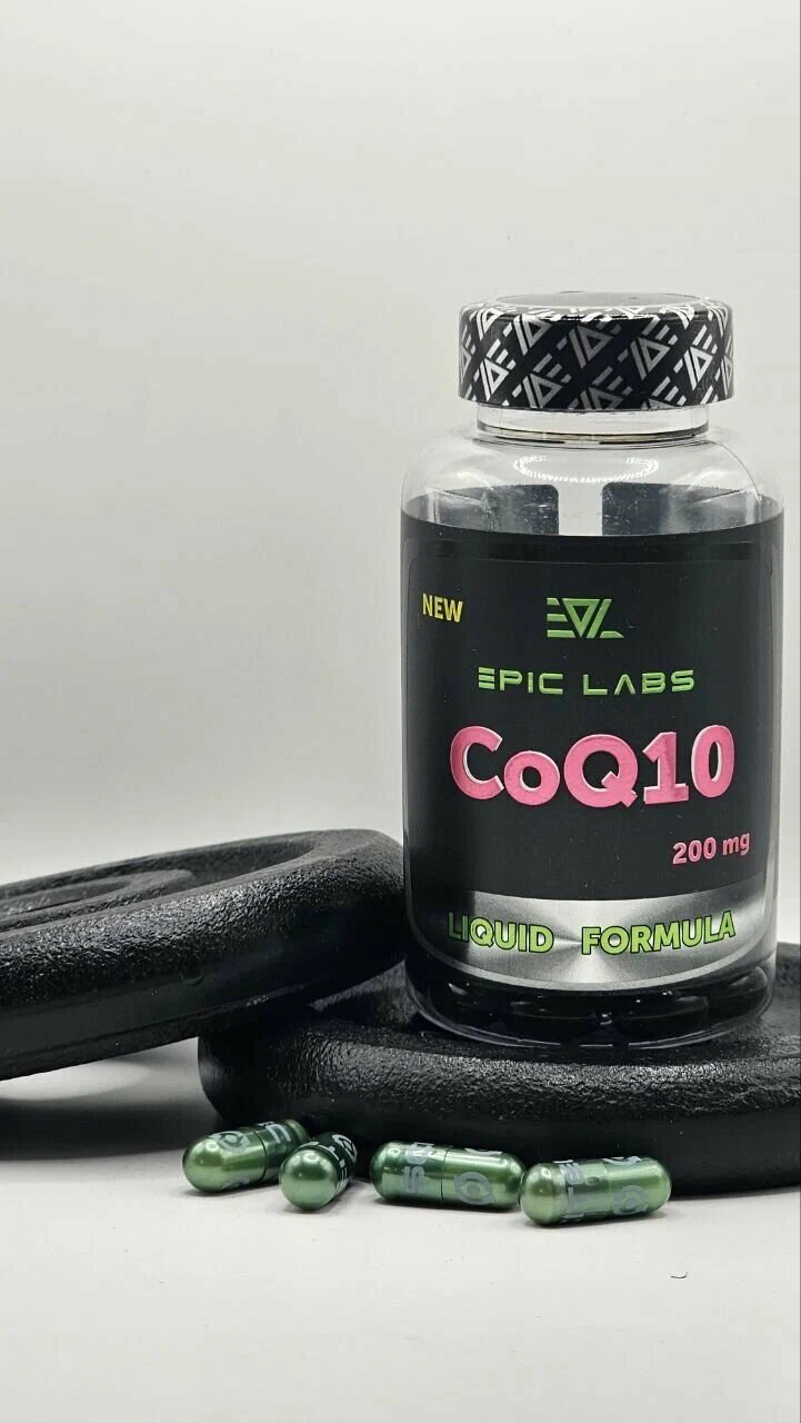 Epic Labs Coenzyme Q10 200 mg (60 таб) улучшение работы головного мозга