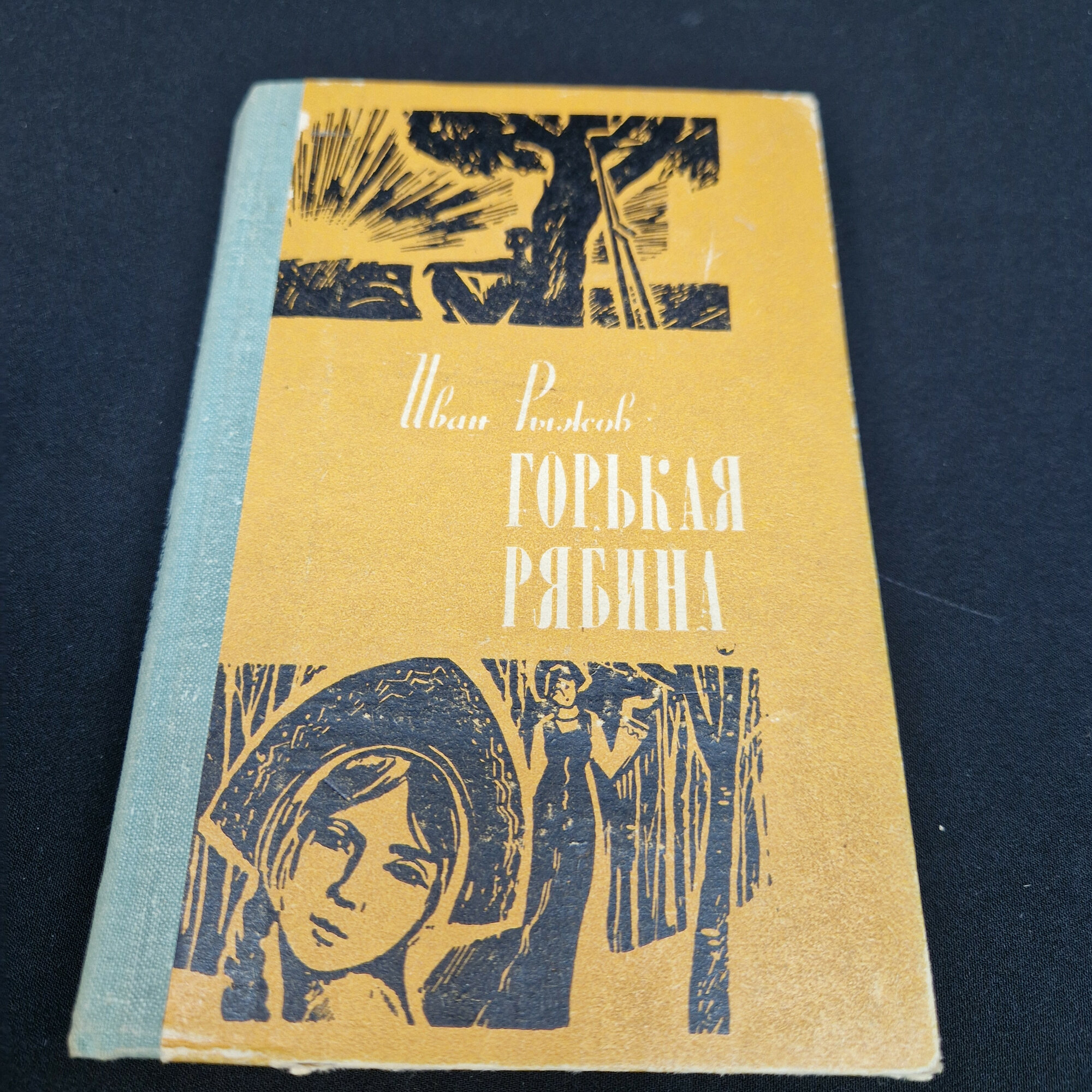 Иван Рыков. Горькая рябина. Книга СССР, рассказы