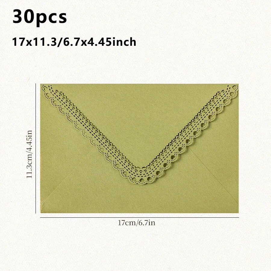 Полые конверты QKX 17x11.3 см, 30 шт. Бежевый, 30pcs 17x11.3cm G