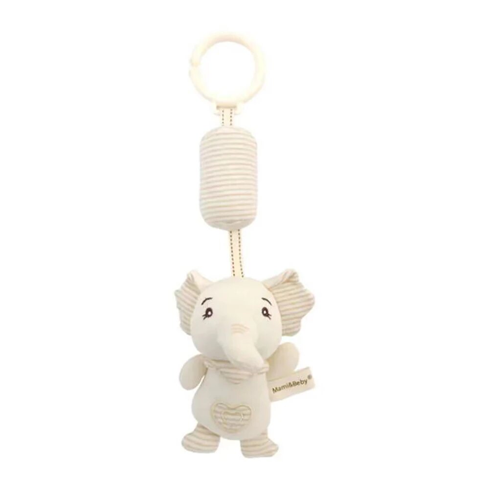 Плюшевые погремушки QWZ для новорожденных Elephant