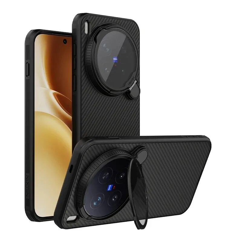 Чехол MagSafe для Vivo X300 Ultra Pro NILLKIN CamShield с vivo X300 Ультра, Magnetic Black
