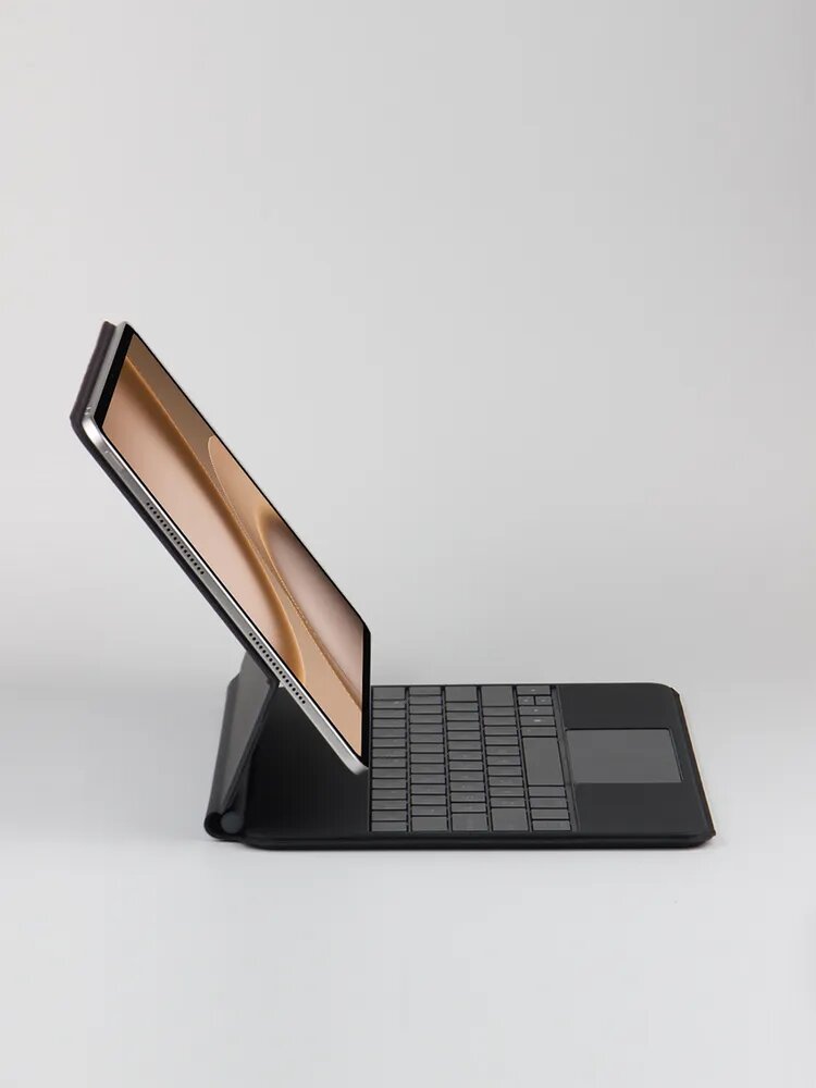 Клавиатура-чехол для OPPO Pad 5 Pro/OnePlus Pad 4 13,2' 2026 Magic Keyboard чехол с беспроводной клавиатурой, магнитная подставка для подвеса, с подсветкой, с тачпадом, с русской клавиатурой