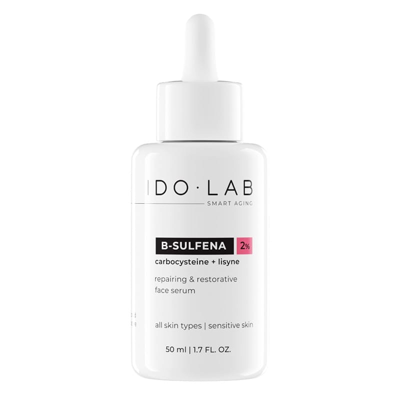 Сыворотка для ухода за кожей Ido Lab B-Sulfena Repairing And Restorative Face Serum Восстанавливающая и регенерирующая сыворотка для лица 50 мл