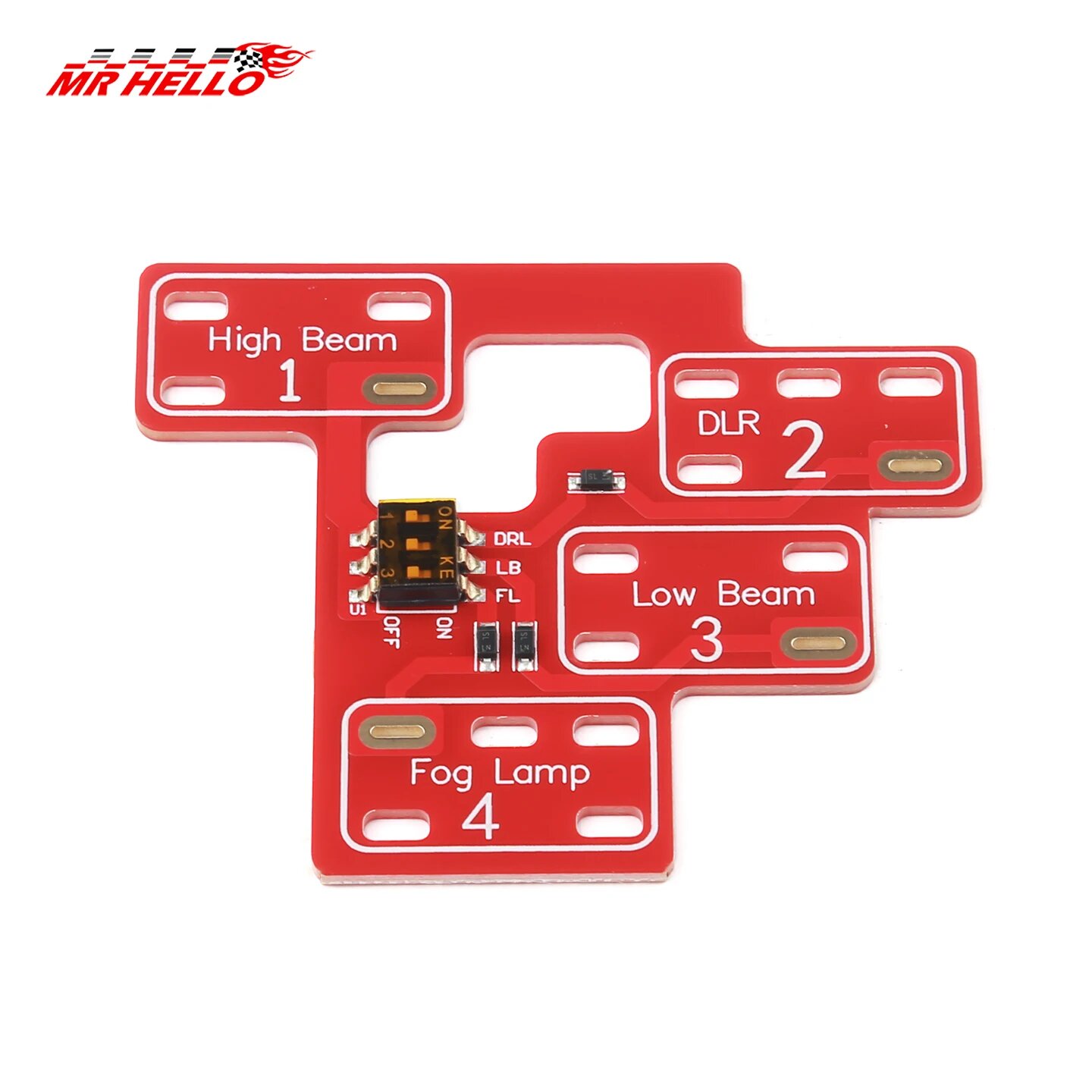 Настраиваемые 6-высокие моды и 8 высоких модов для Chevy Silverado Low Beams DRL 2003-2007 гг. Противотуманные фары Stay On с дальними лучами