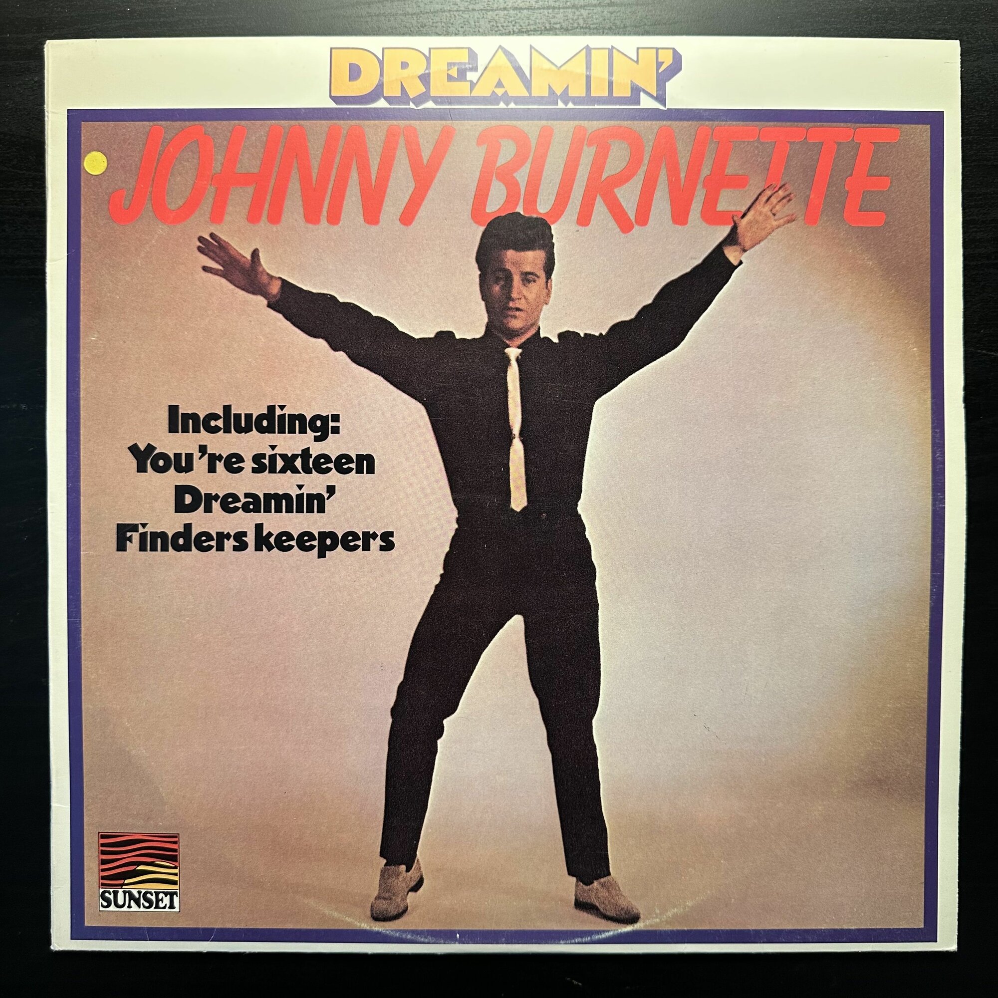 Виниловая пластинка Johnny Burnette Dreamin (Швеция 1976г.)