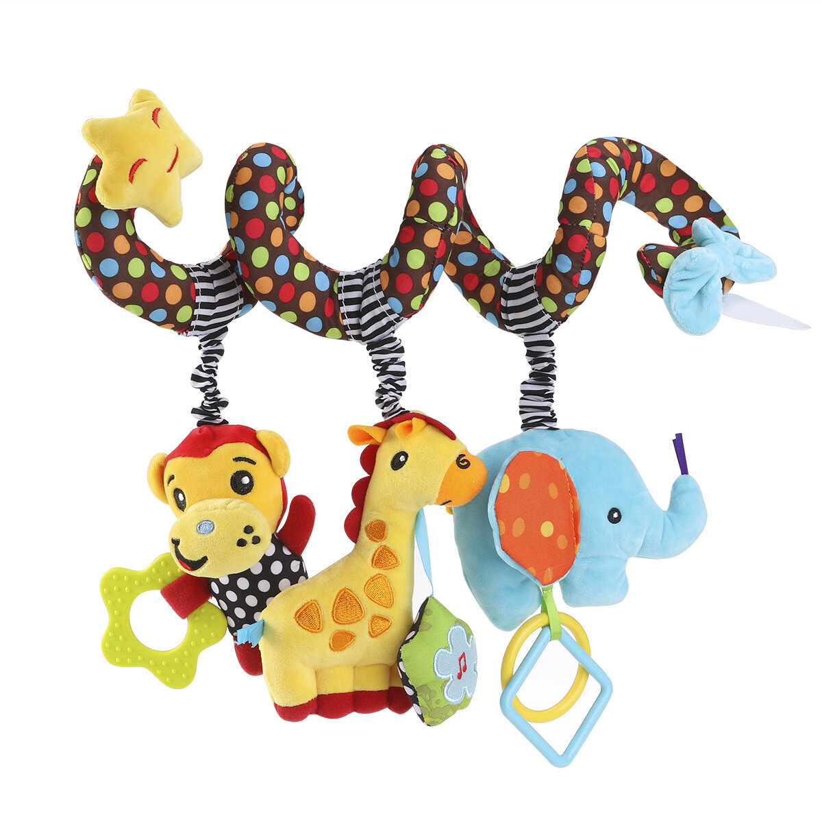 Игрушка TOYMYTOY Для Развития Тактильных Чувств У Малышей Обезьяна Слон 25.00X15.00X10.00CM