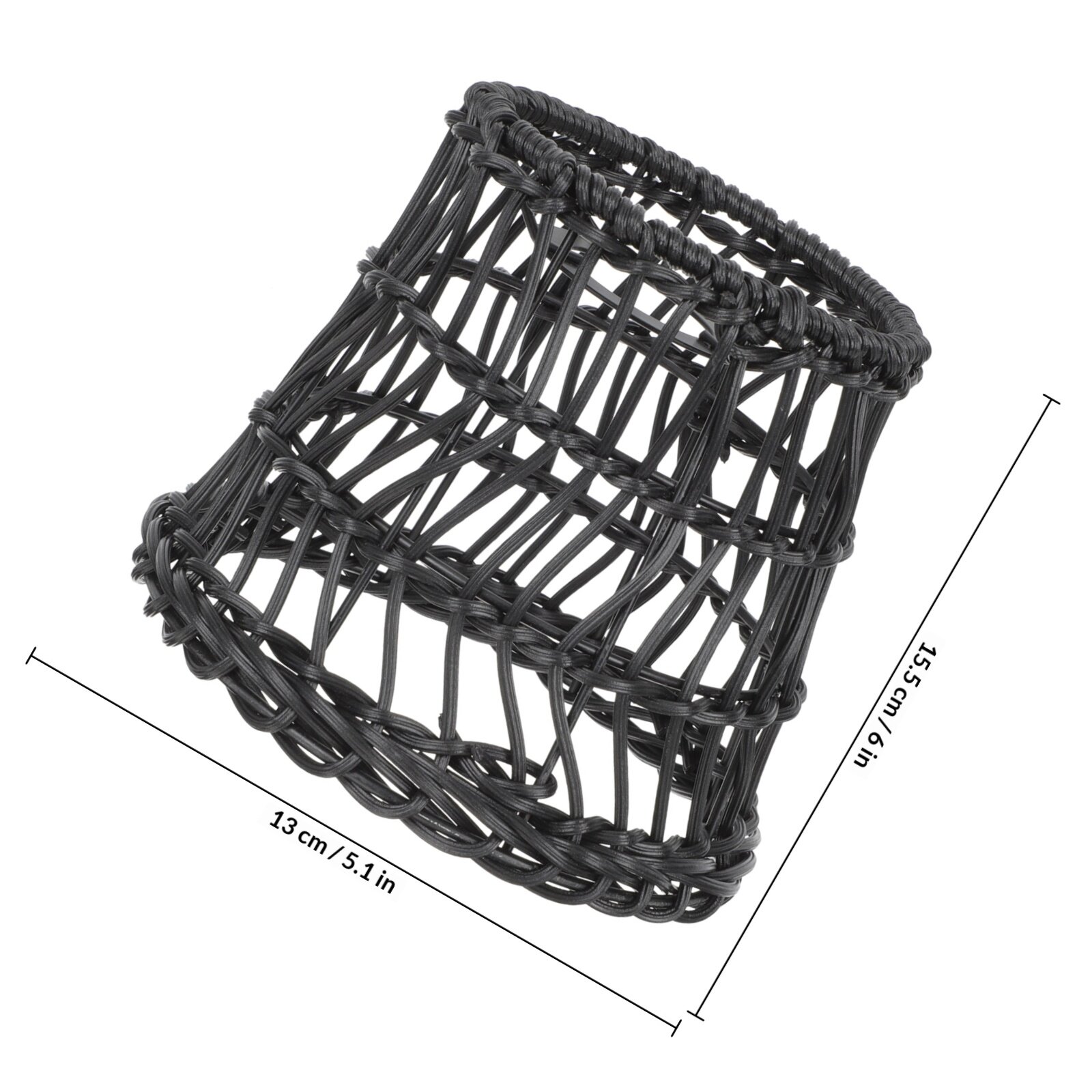 Ламповый Чехол Из Плетеной Ткани Для Ресторанов И Дома 15 5X13Cm