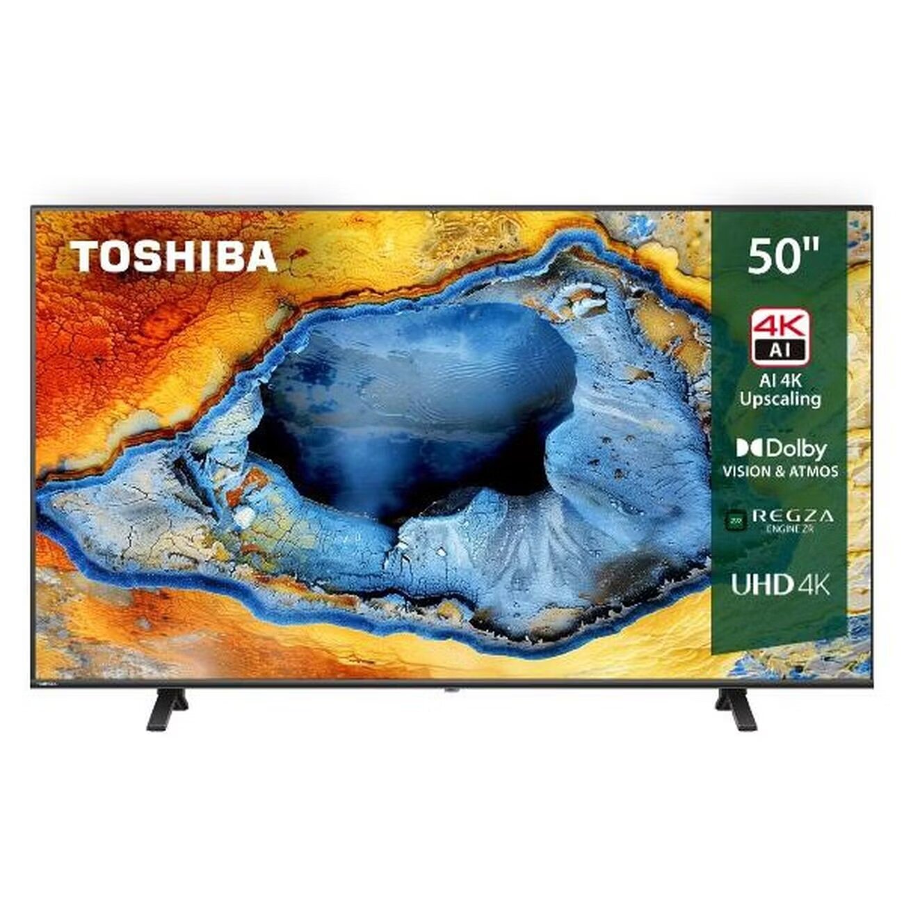 50" Телевизор Toshiba 50C350NE, 4K Ultra HD (3840x
