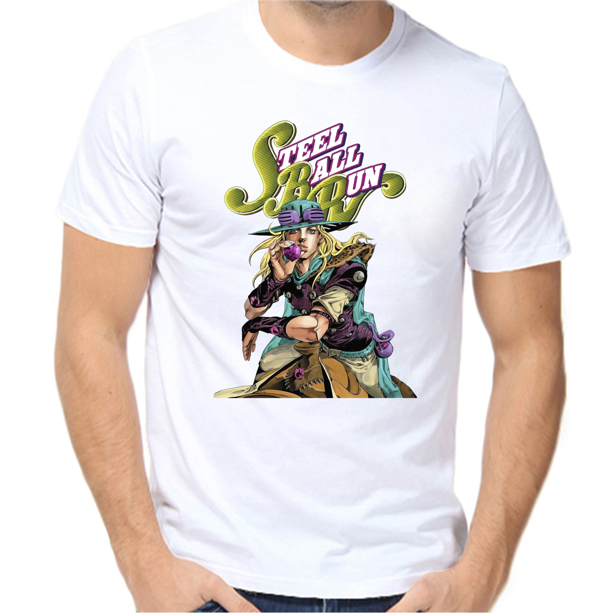 Футболка Steel Ball Run стил бол ран