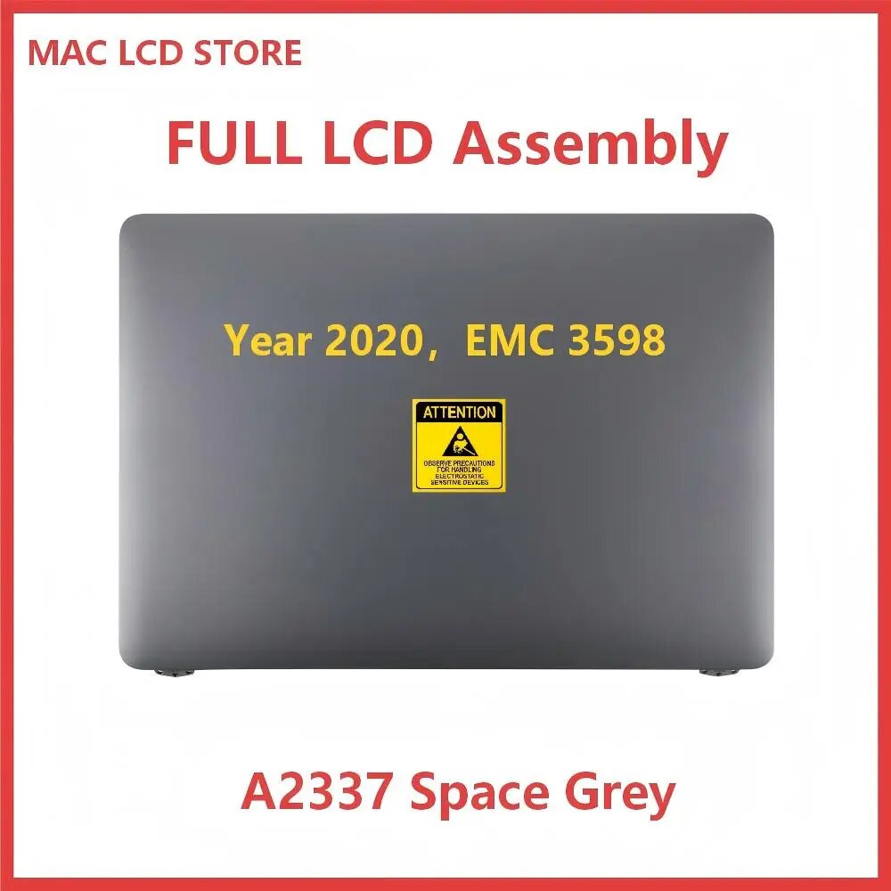 ЖК-дисплей для MacBook Air 13,3 дюйма A2337 M1 ZHUJI 2020 Серый, Space Gray, A2337 With Tools