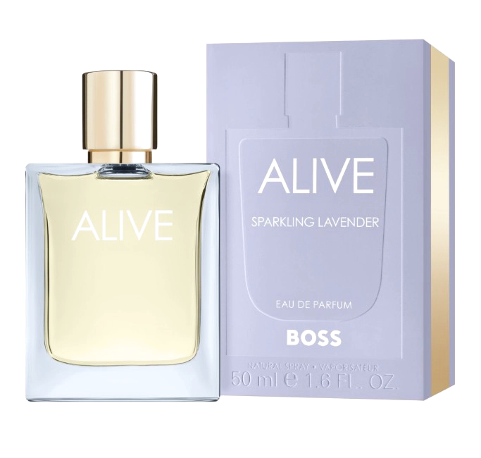 Сверкающая Лаванда - Hugo Boss Alive Sparkling Lavender, парфюмерная вода унисекс 80 мл