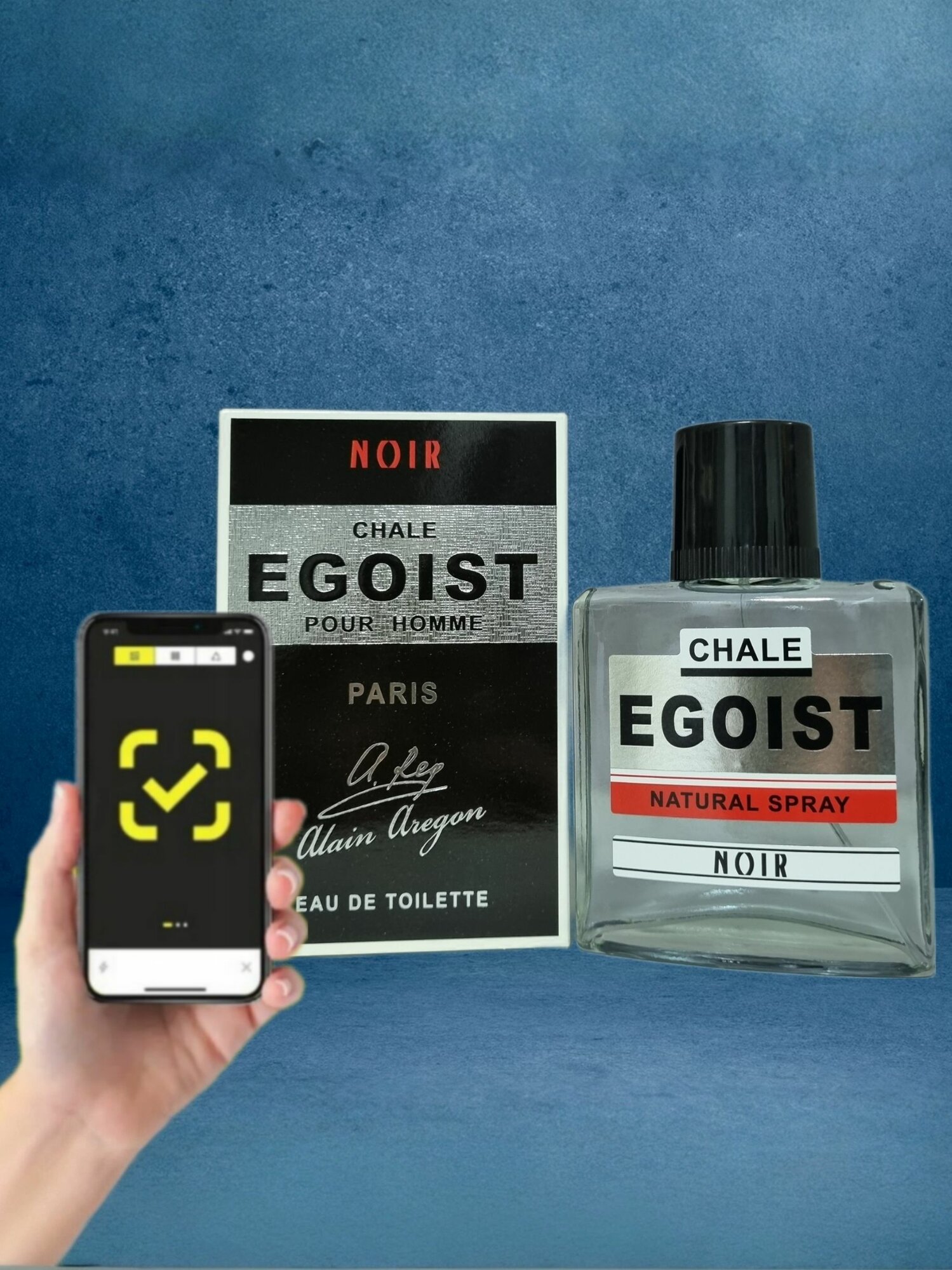 Туалетная вода Chale EGOIST NOIR 90 мл