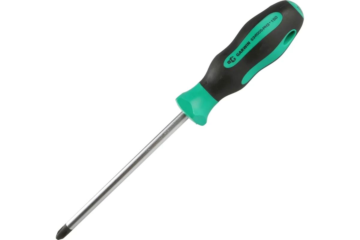 Отвертка профессиональная PH3, 150 мм, GARWIN PRO (634005-PH3*150)