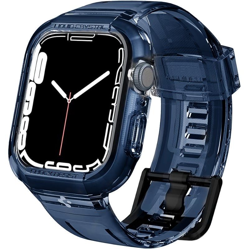 Чехол Spigen Liquid Crystal Pro для Apple Iwatch с ремешком 45 мм/44 мм