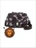 BAPE Сумка на плечо, Политекс, Женская, Глубокий черный, Весна-лето 2025
