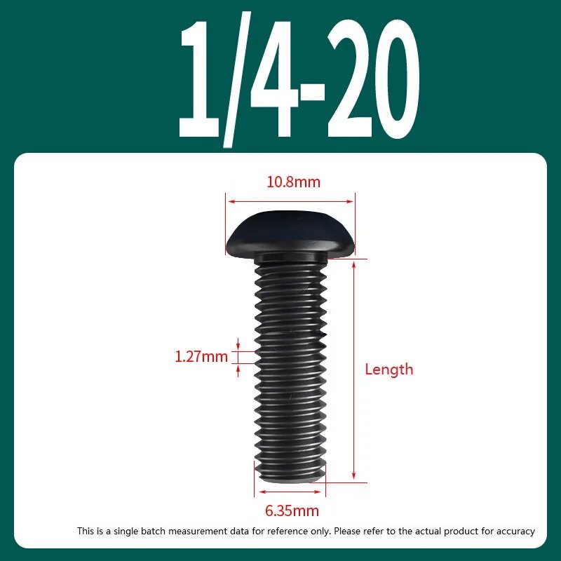 Черные болты из углеродистой стали класса 10.9 UNC UNF BSW 4#~10# 1/8~3/8 1I4-20(5pcs), 3/4"