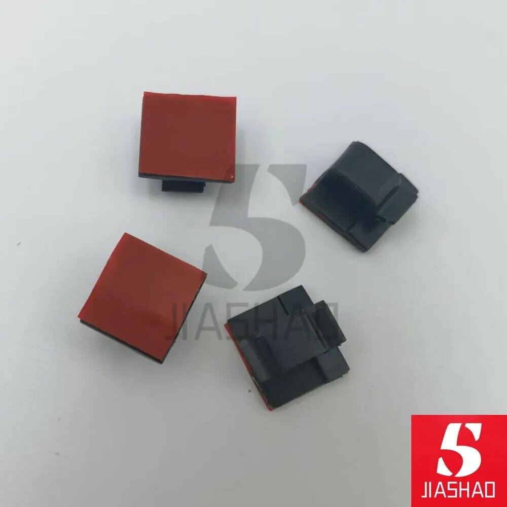 ДеСамоклеящиеся клипсы для проводов аккуратное крепление кабелей к столу и стене