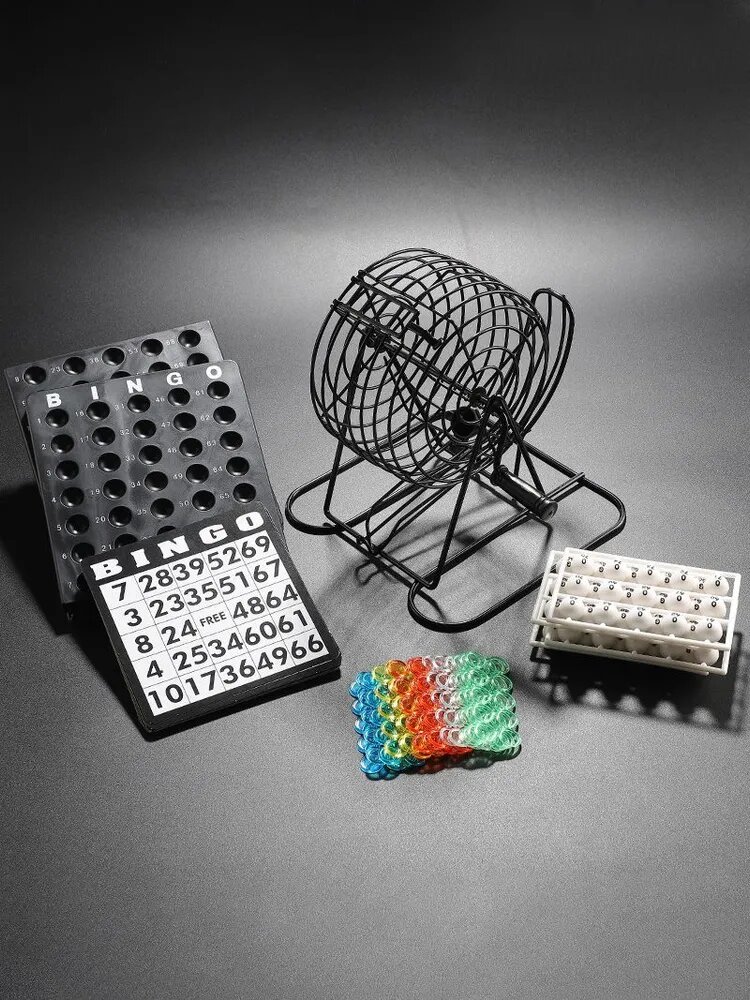 Лототрон Для Розыгрыша/ Бокс для пожертвований и голосований с шарами и карточками