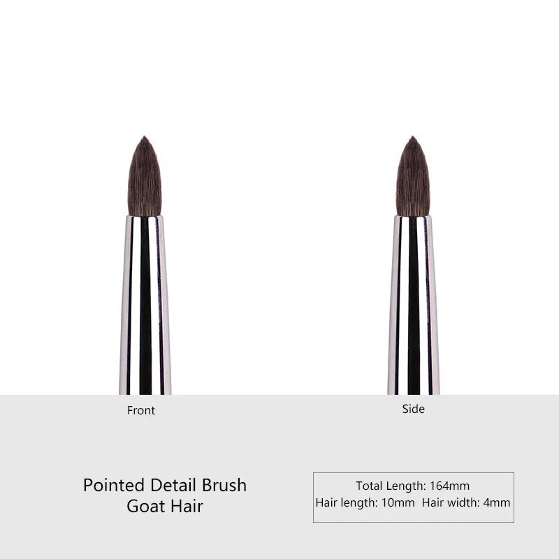 Кисть для макияжа Pointed Detail, 16 мм, Goat Hair