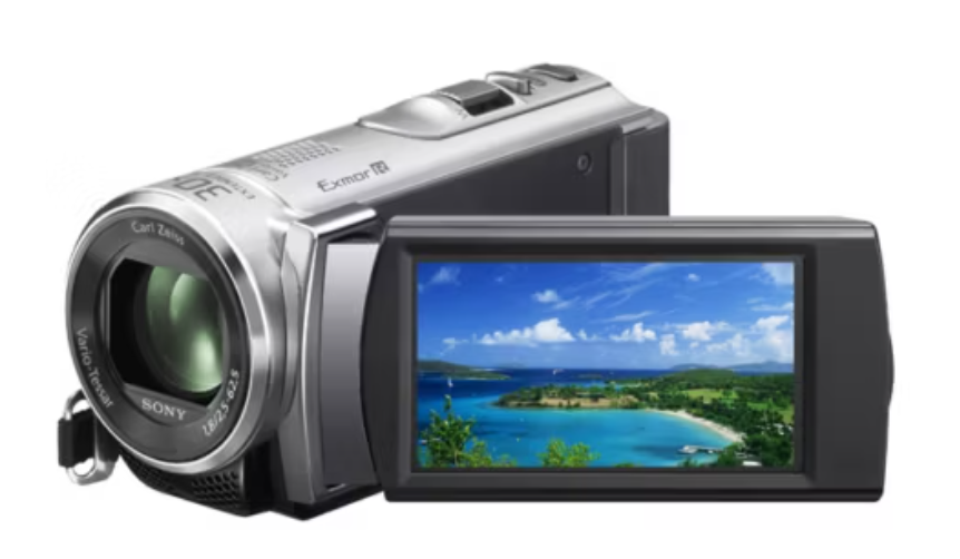 Видеокамера Sony HDR-CX200E, серебристая