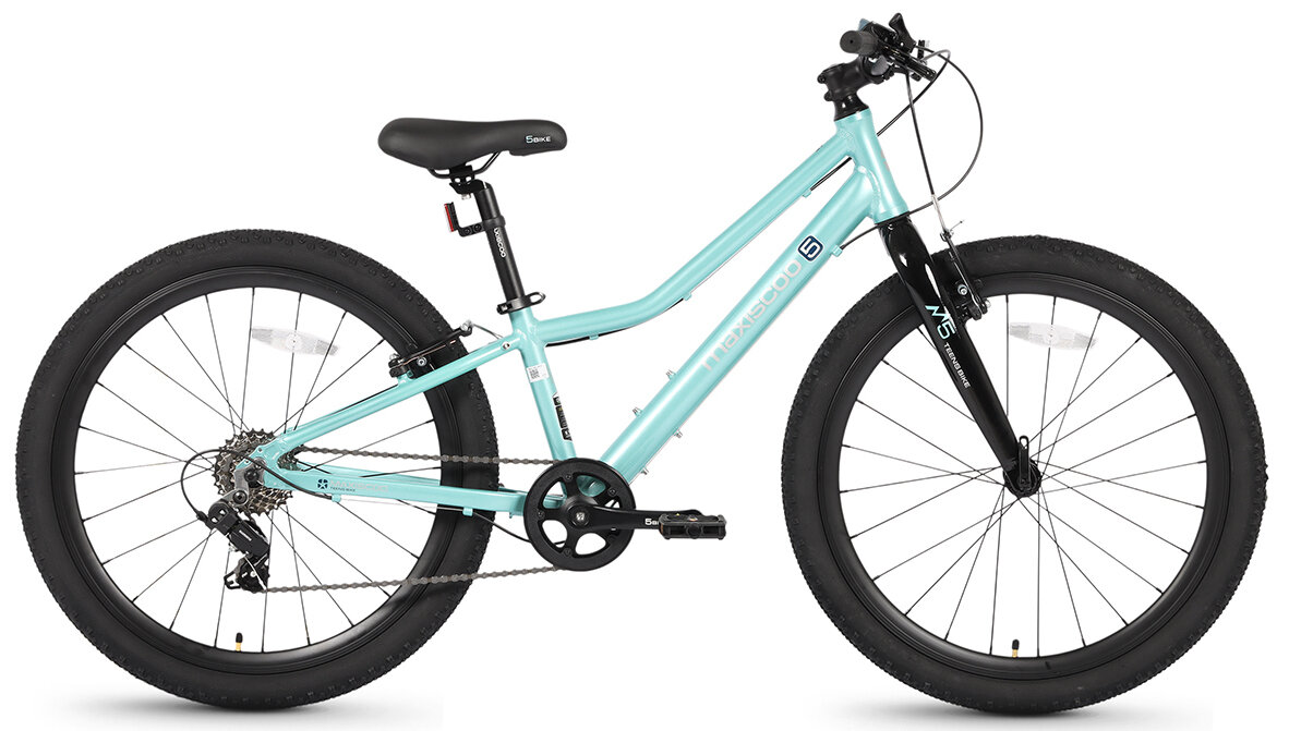 Подростковый велосипед Maxiscoo 5Bike 24' Girl (2026) 24 Бирюзовый (130-150 см)