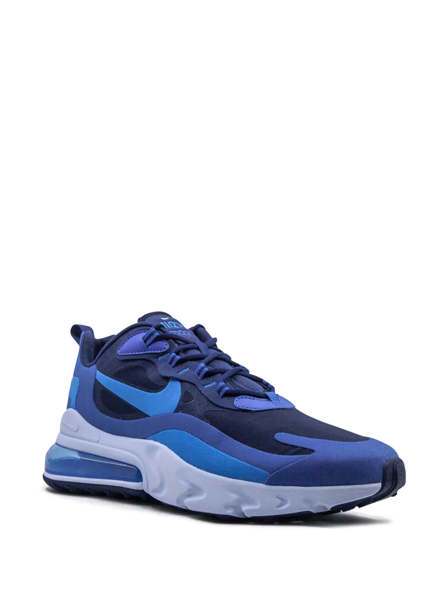 Кроссовки NIKE Air Max 270 React, размер 11 US, синий — фото 1