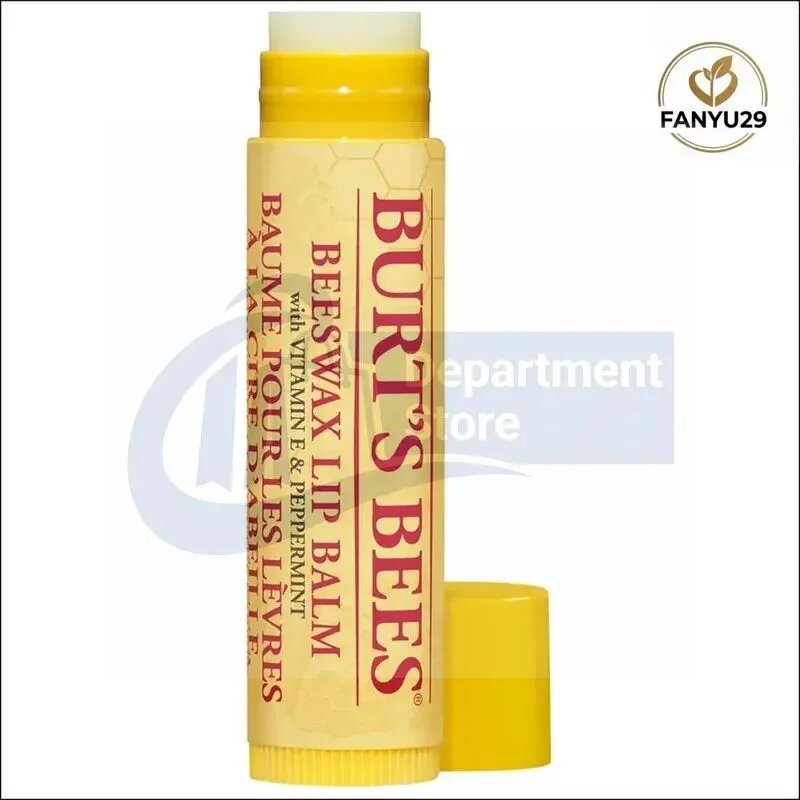 Burts Bees Beeswax Lip Balm with Vitamin E & Peppermint Бальзам для губ на основе пчелиного воска