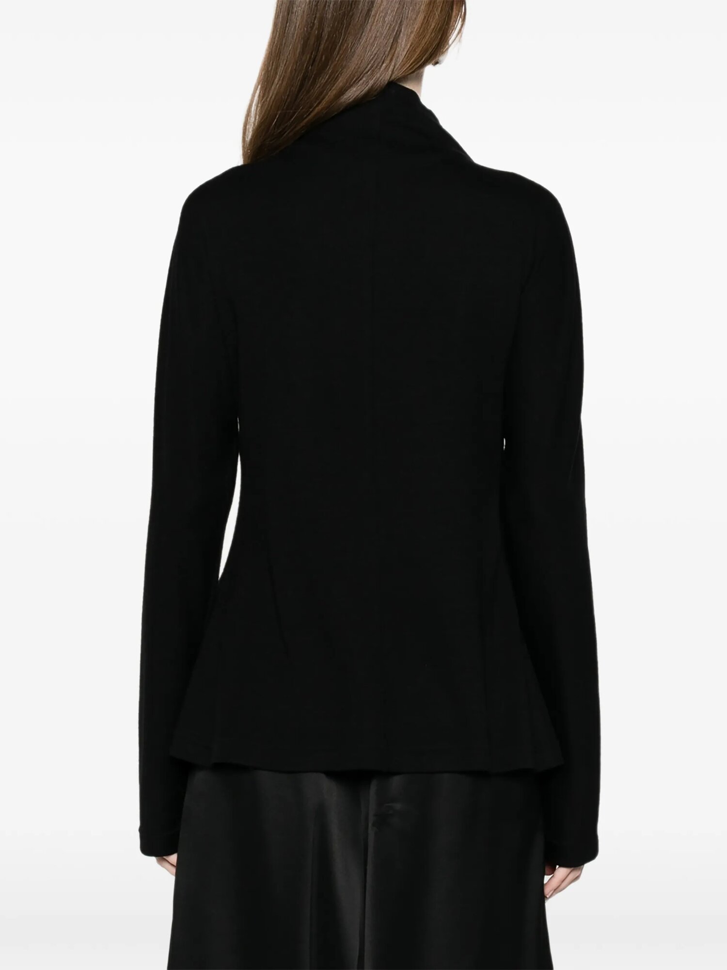 Свитер Yohji Yamamoto Roll-neck sweater, размер 44, , черный — фото 1