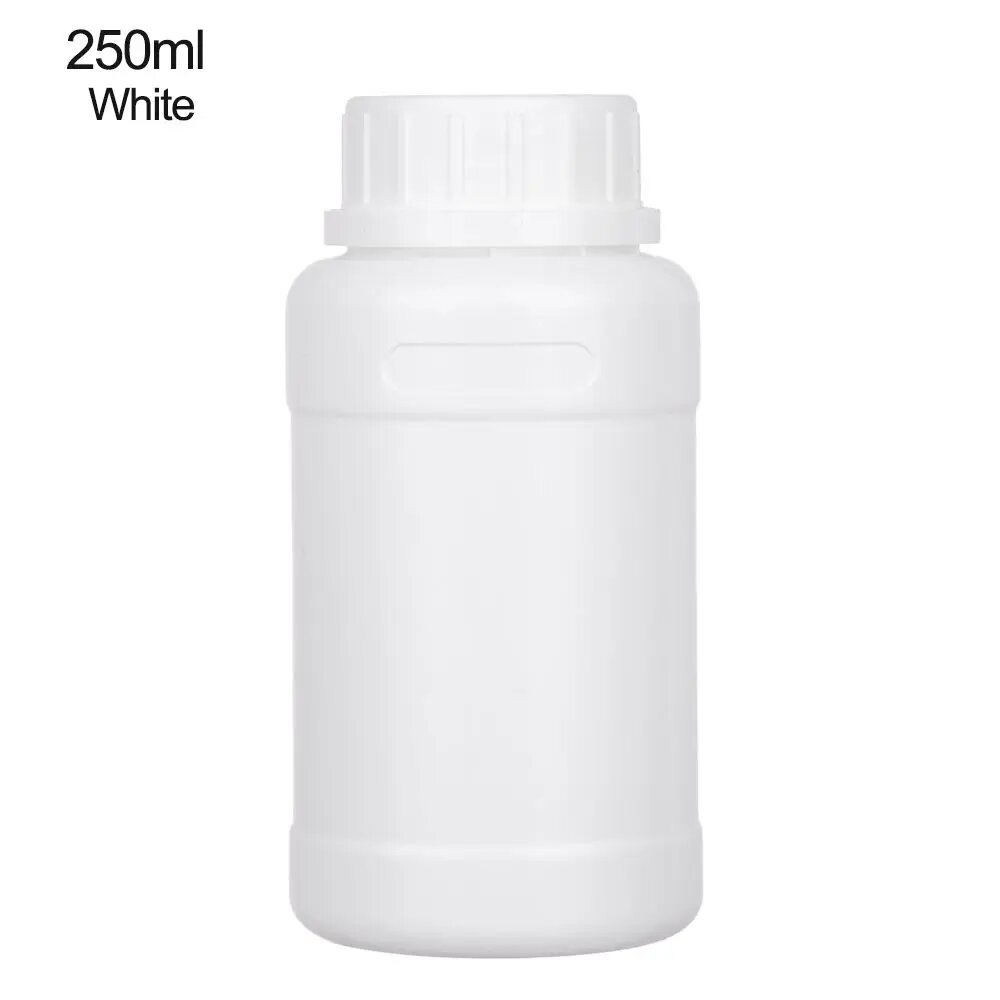 Пустые пластиковые бутылки 100 мл/250 мл Белый, white-250ml