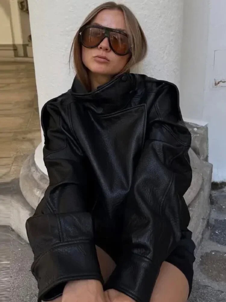 Куртка кожаная