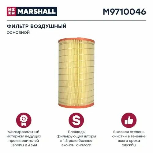 Фильтр воздушный, основной для MAN TGL/TGM