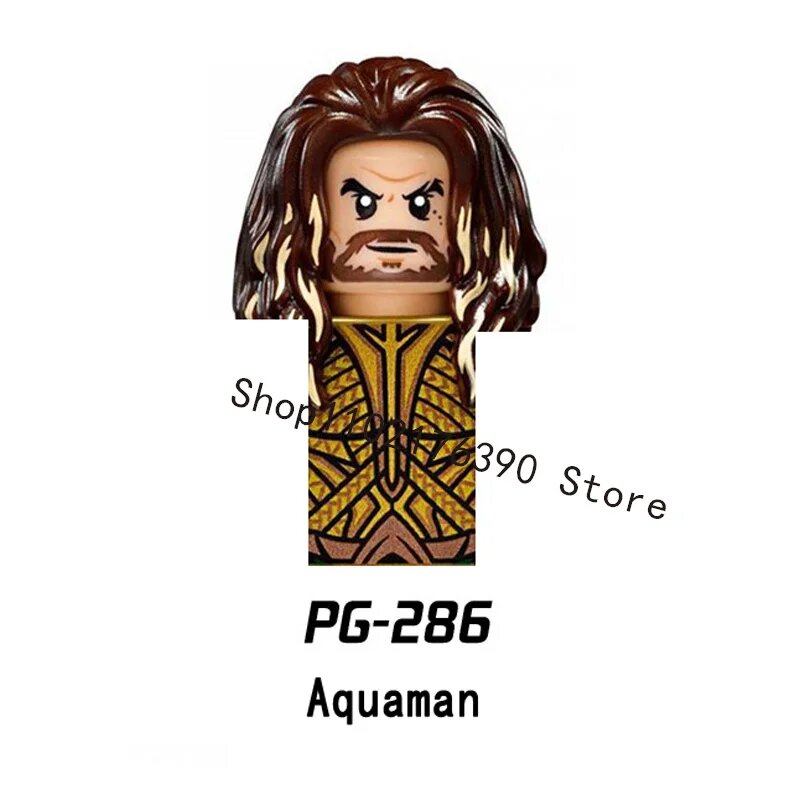 Минифигурка Aquaman PG-286, DC Конструктор
