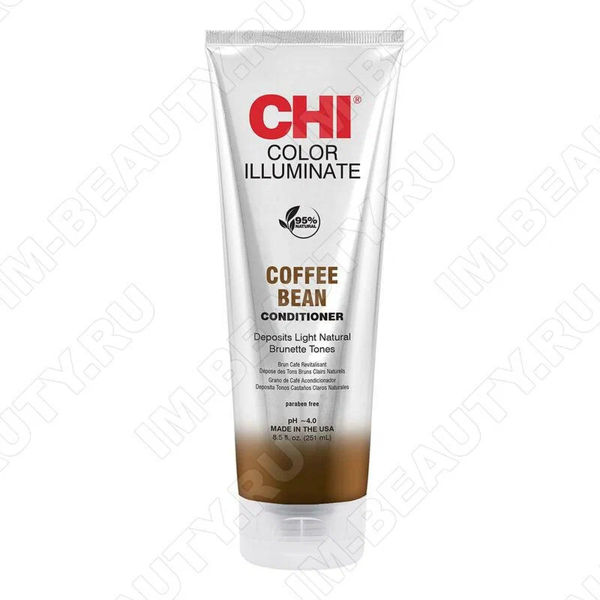 Кондиционер оттеночный "Кофейный", 251 мл (Coffee Bean CHI)