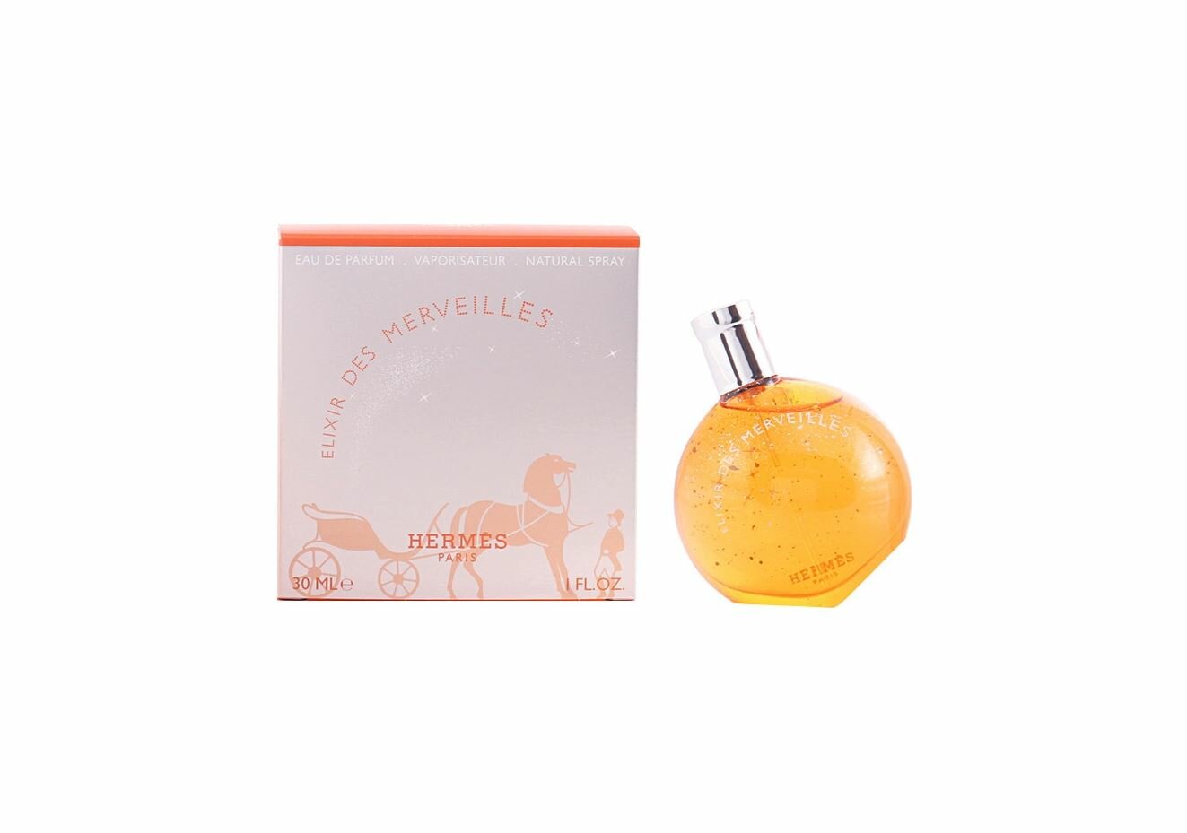 Парфюмерная вода Hermes Elixir des Merveilles 30 мл, восточные фужерные