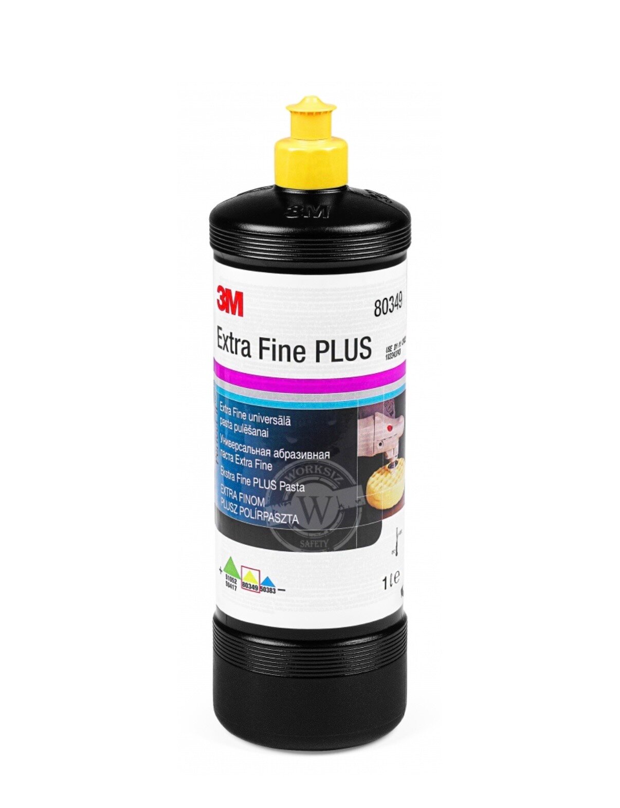 Полировальная паста для автомобиля универсальная 3М 80349 Extra Fine Plus, 1кг