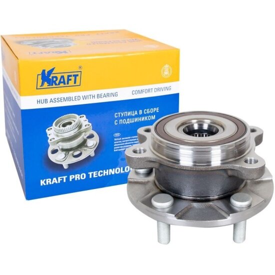 Kraft Ступица в сборе передняя для а/м Toyota Avensis (09-), Corolla (06-)