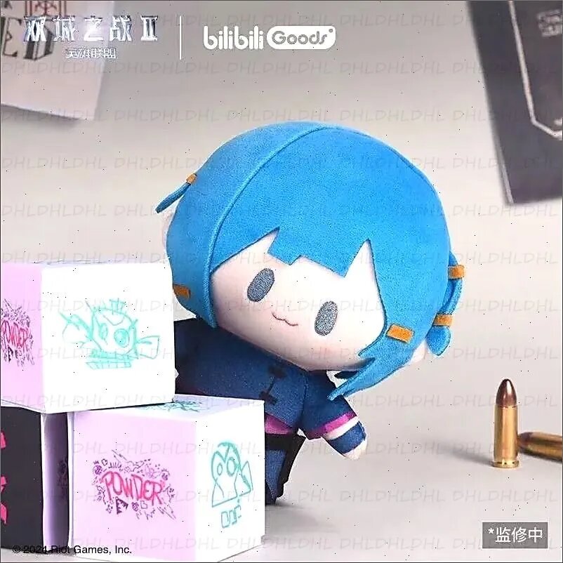 Плюшевая игрушка Лига Легенд: Джинкс/Паудер из Аркейна / League of Legends ARCANE JINX Plush Toy