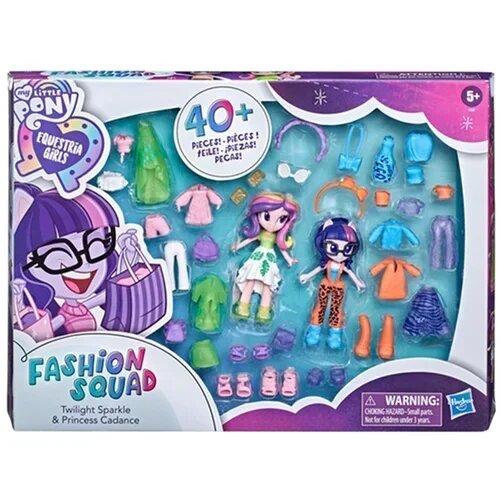 Фигурки My Little Pony Equestria Girls Твайлайт Спаркл и Принцесса Кэденс