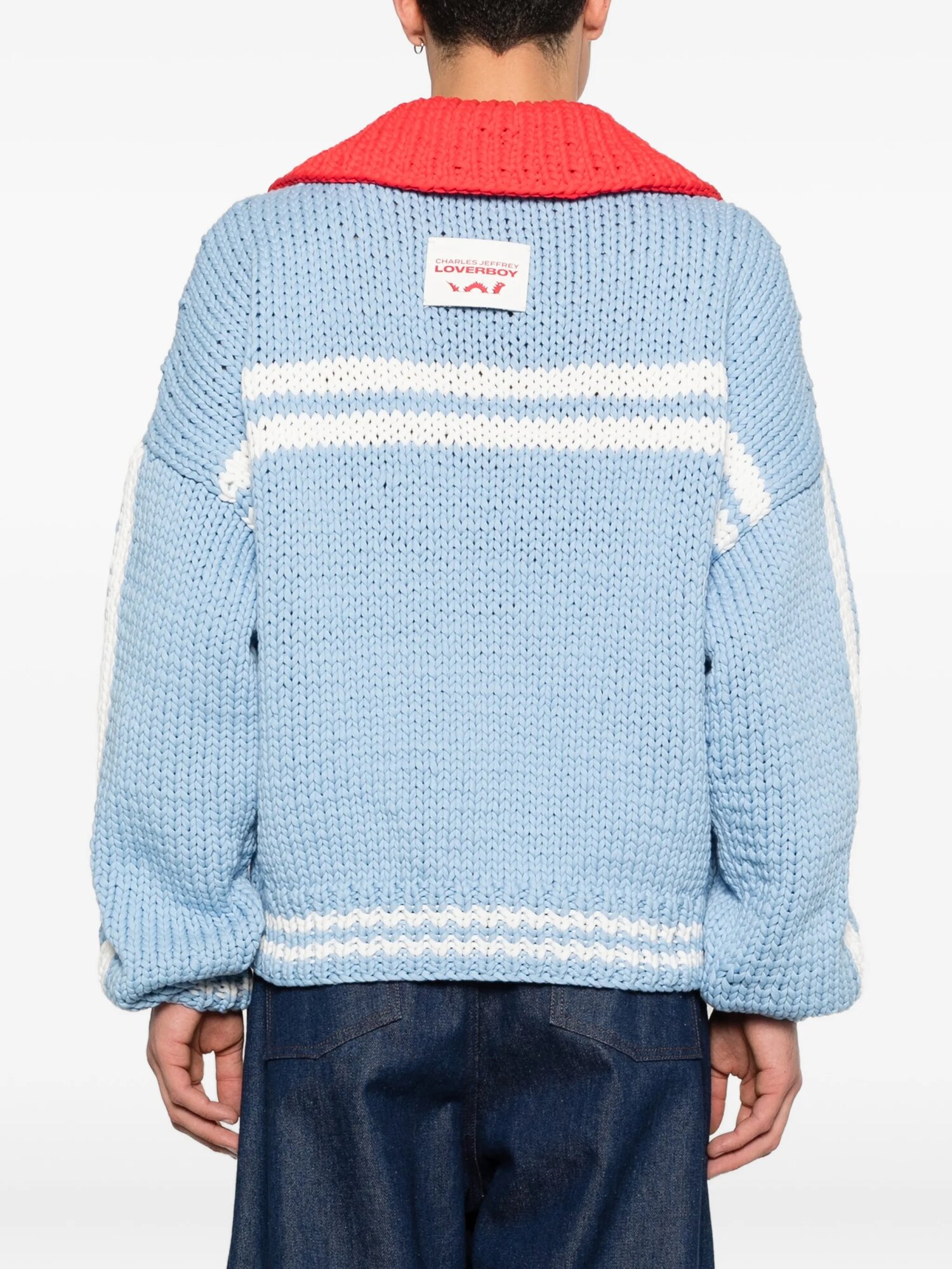 Кардиган Charles Jeffrey Loverboy, размер 50, blue — фото 1