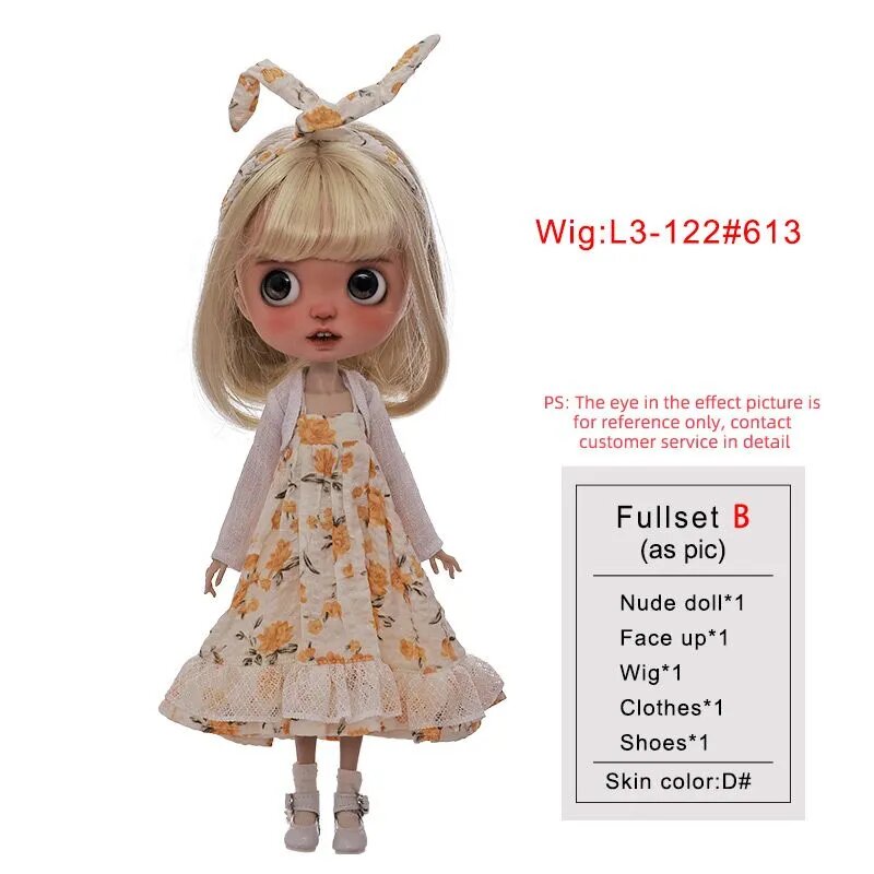 Кукла Lime BJD 1/6 в стиле Хора с большой головой, 29 см