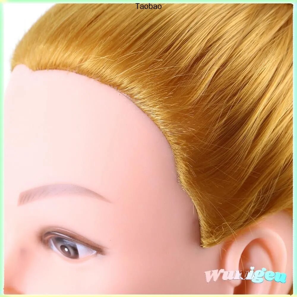 Манекен-голова для косметологов, легко расчесывается, подходит для обучения стрижкам и окрашиванию