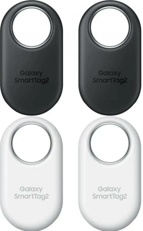 Беспроводная метка Samsung Galaxy Smart Tag 2, Black/White (4 pack)