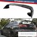 Спойлер для Mitsubishi Lancer EVO 10 (2008–2017) черный глянец из PP-пластика