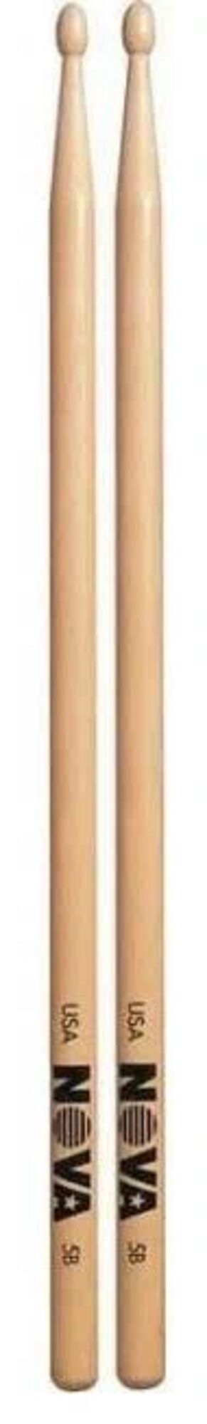 VIC FIRTH N5B NOVA барабанные палочки, орех, деревянный наконечник
