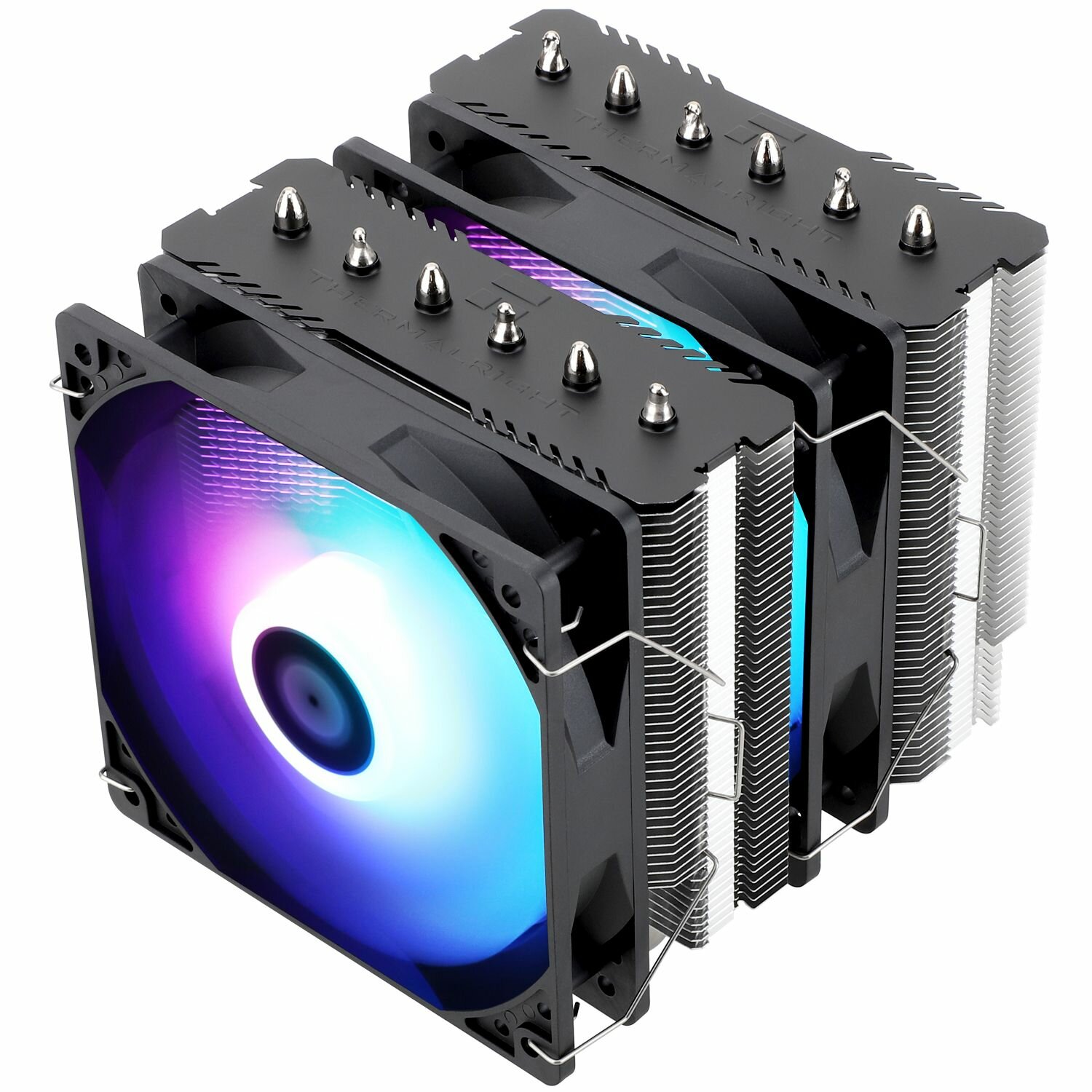 Кулер для процессора Thermalright Peerless Assassin 120 SE ARGB LGA115X/1200/1700/AM4/AM5 (Dual Tower, 2x120mm ARGB PWM Fan, медное основание, 6 тепл. трубок 6мм) / TRPA120SEA