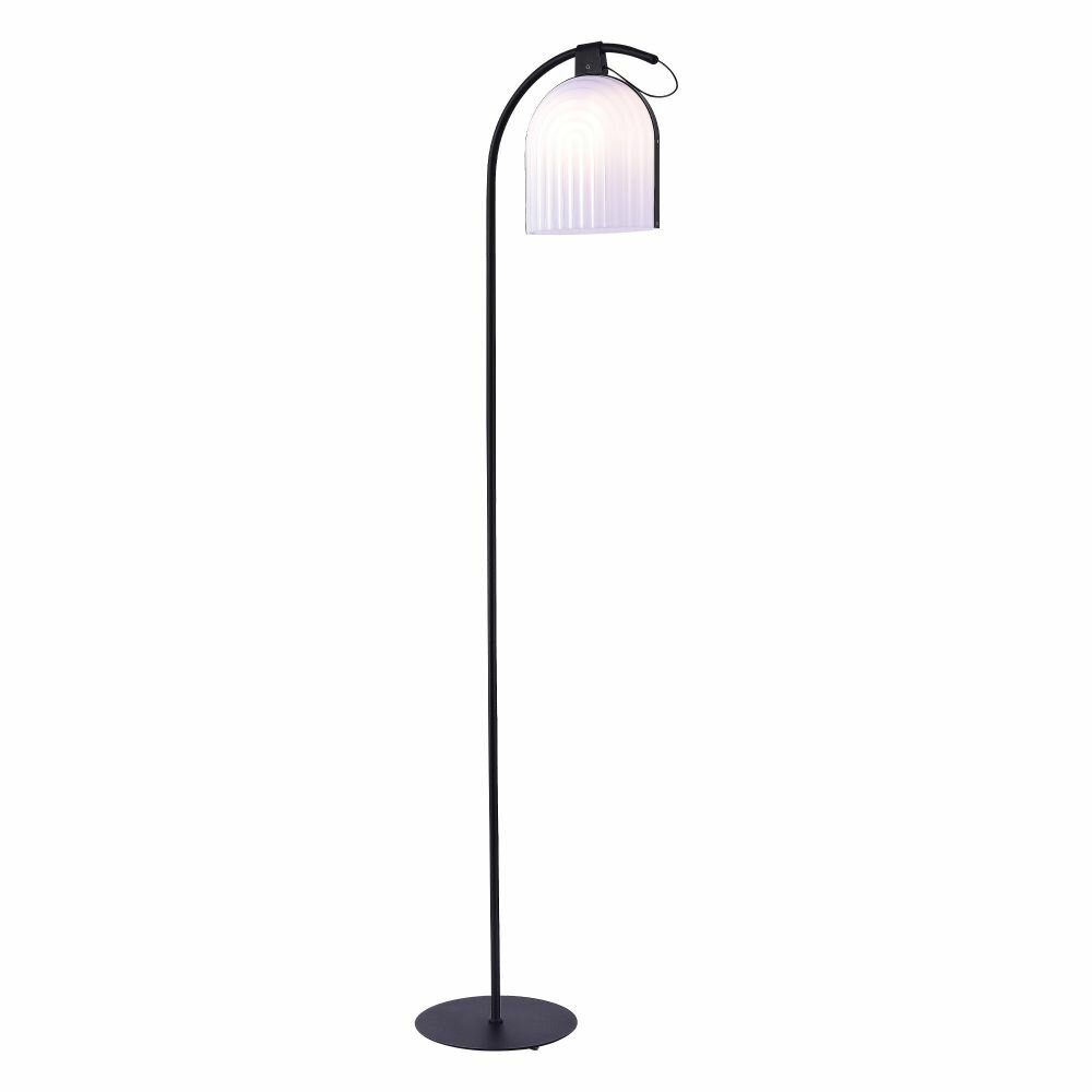 SL1302.405.01 Торшер ST-Luce Черный/Белый E27 LED 1*7W.