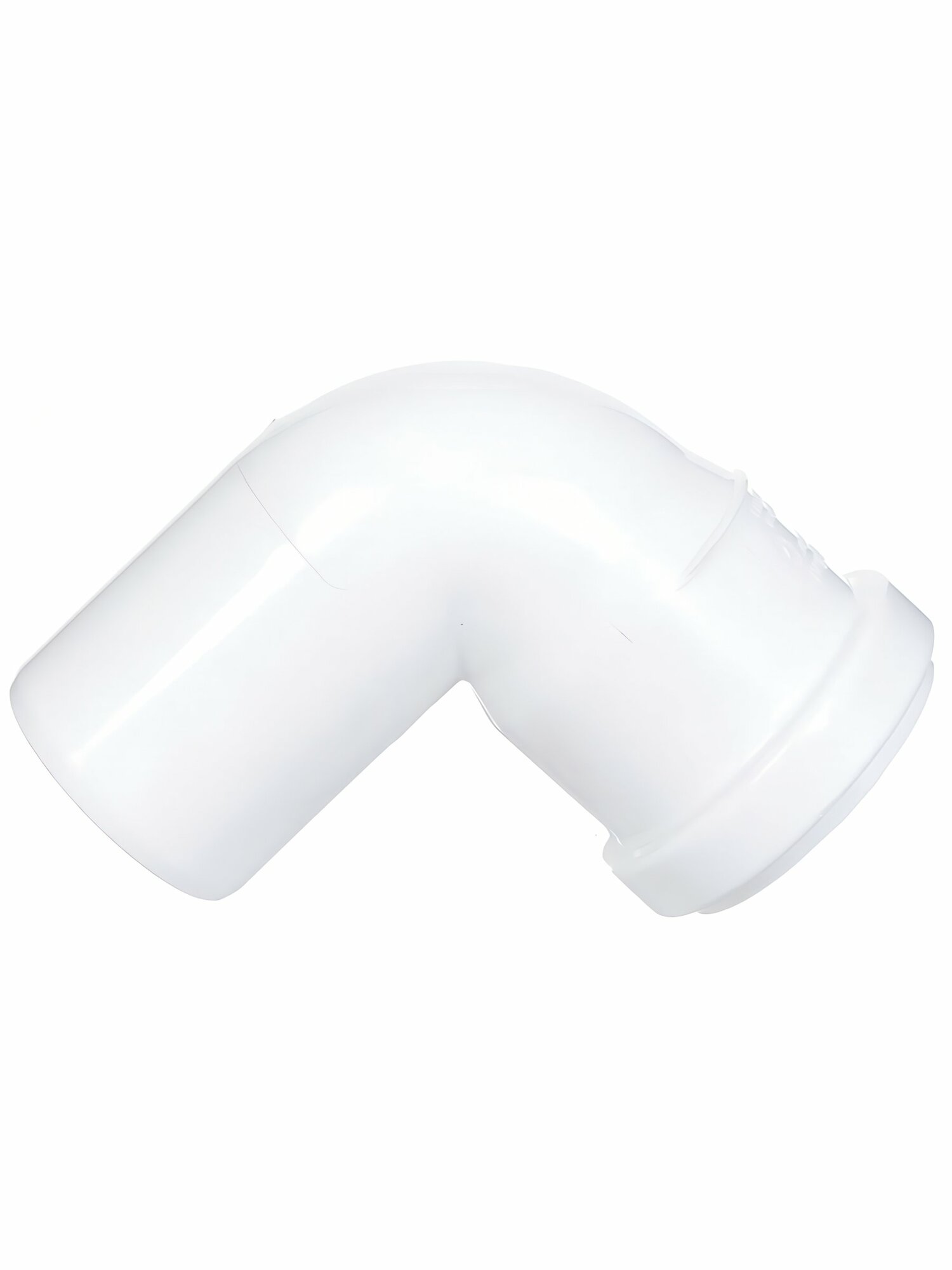 Уголок канализационный 32 мм, 90 °, РосТурПласт, белый, 27525