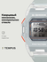 Наручные часы CASIO, белый, серый