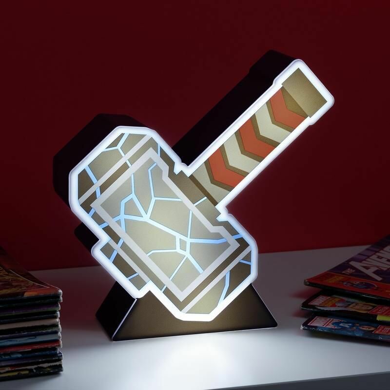 Ночник с молотом, звуковая активация и USB, цветная смена светодиода для игровой комнаты