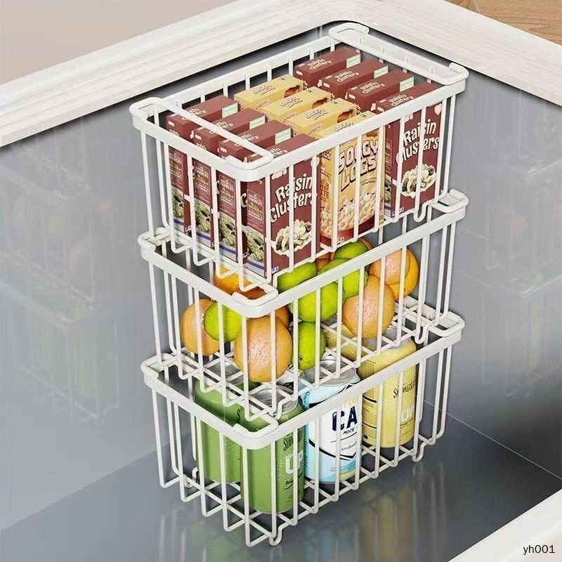 Корзина для морозильного ларя(37 15.5 18cm), Складной холодильный комплект предметов: достаточно большой, чтобы поместиться в морозильной камере.